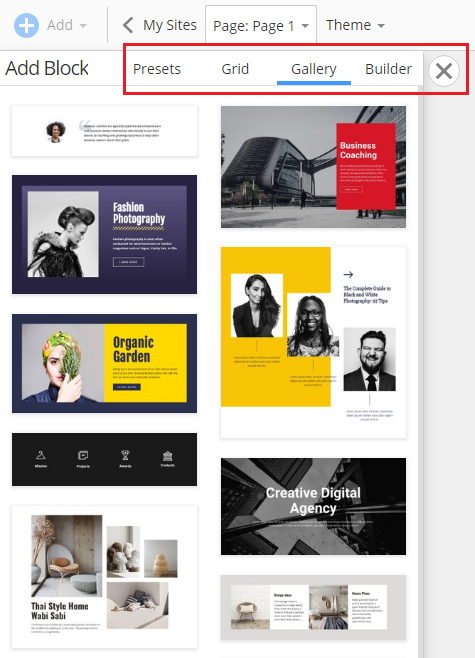 Nicepage Update: July 9, 2019 - New Block Gallery and Automated ... Nicepage Update: July 9, 2019 - New Block Gallery and Automated ...