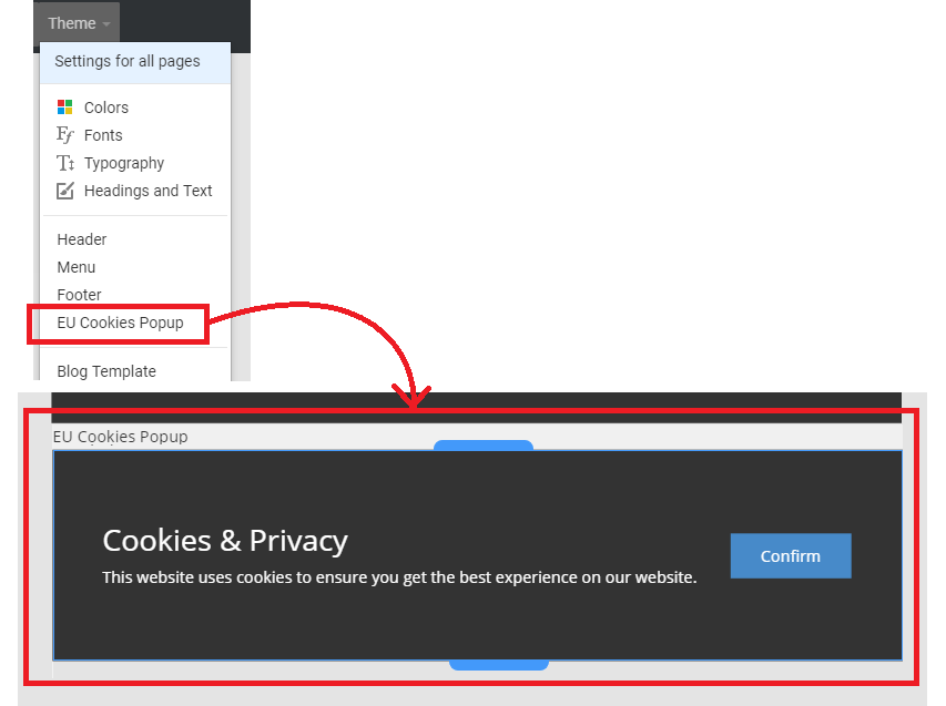 Nicepage 28 March 4 2020 Form Submit With Php Script Cookie Usage Popup Nicepage Help Center 
